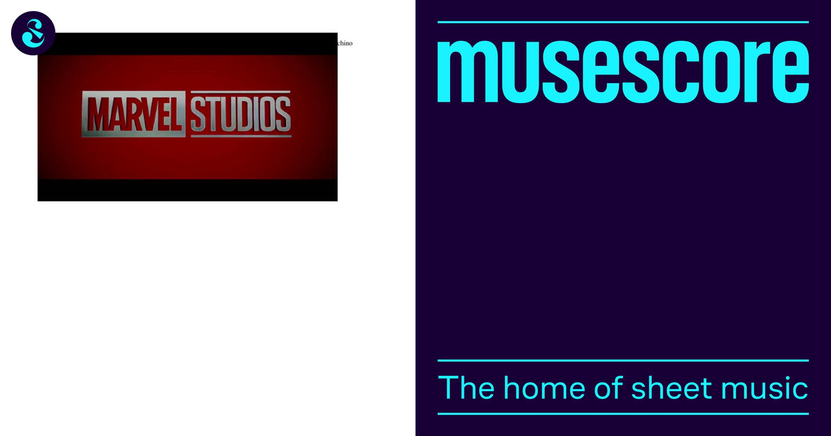 Marvel Studios Introduction Sheet Music for Trombone, Tuba, Vocals ...
