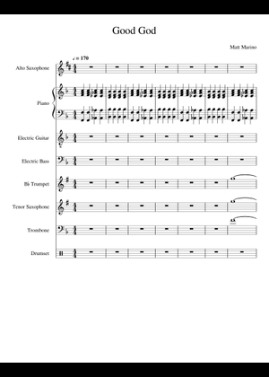 Good god – Anouk Anouk - Good God Sheet Music for Drum group (Solo ...