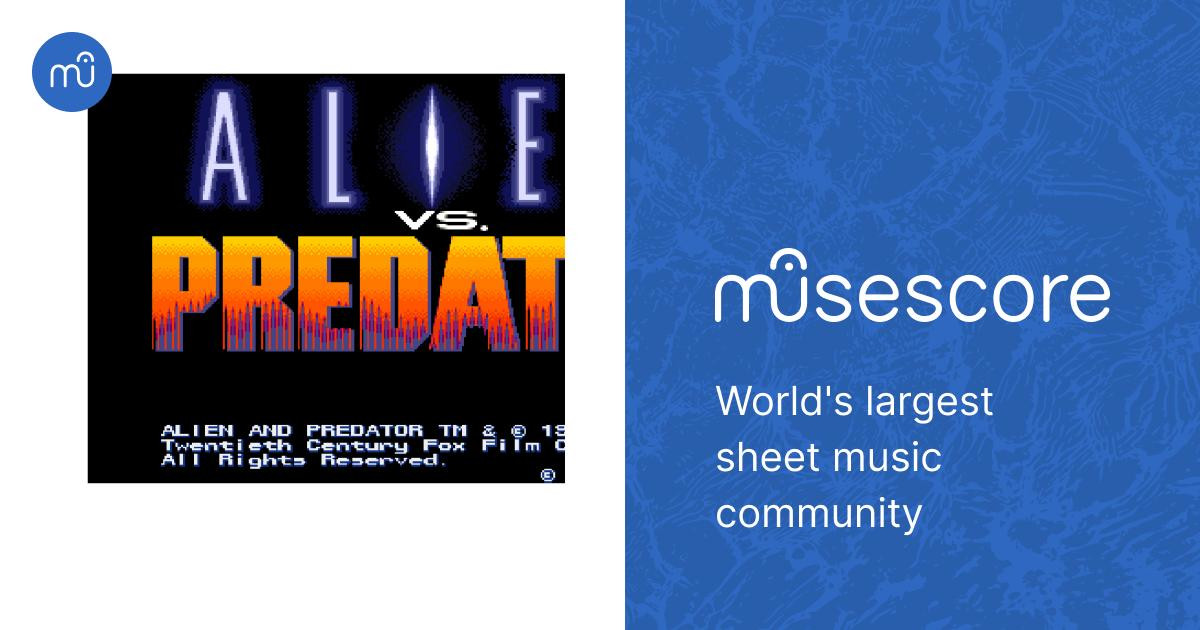 Alien vs. Predator: Opening Theme OST Sheet Music for Trombone, Timpani ...