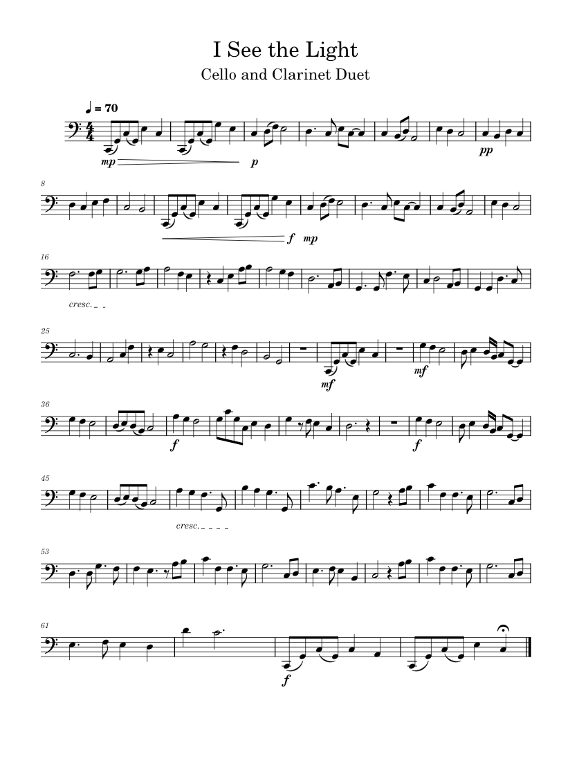 I See The Light (from Disney's Tangled) – Alan Menken I See the Light ...