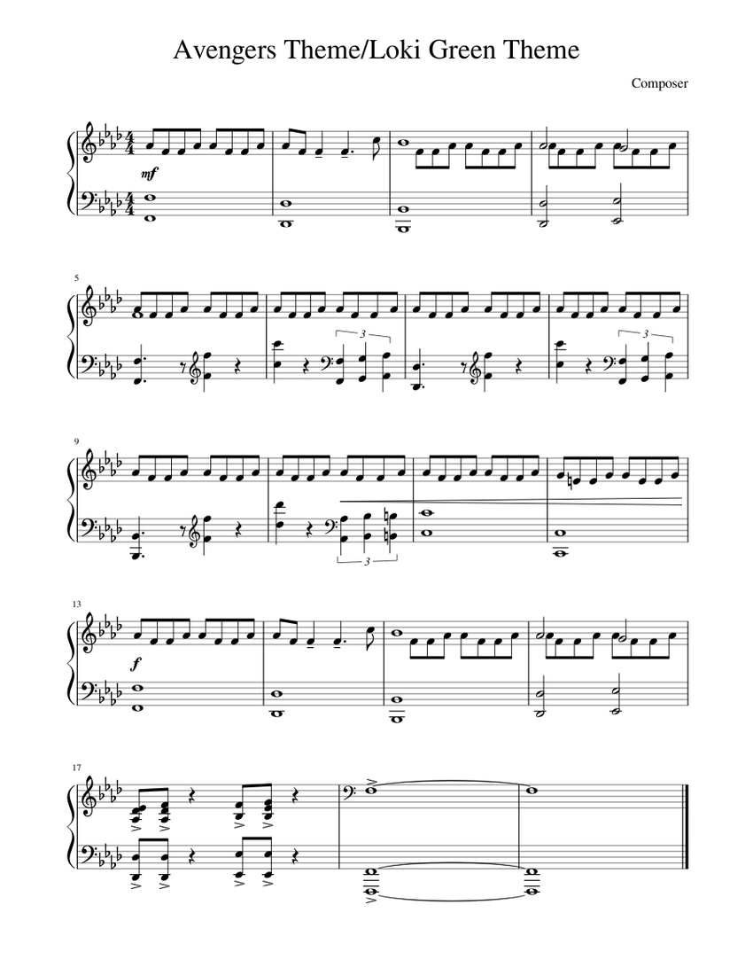 avengers loki theme