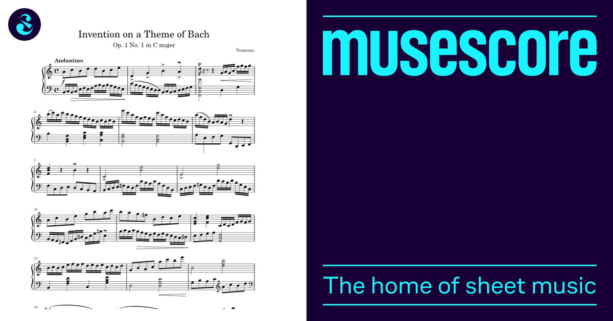 Bach inspo piece – sairam3755 Sheet music for Piano (Solo) | Musescore.com