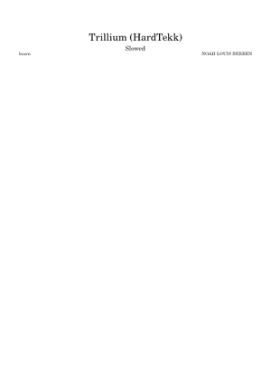 Trillium – S3RL feat Sara Sheet Music for Piano (Solo) | MuseScore.com
