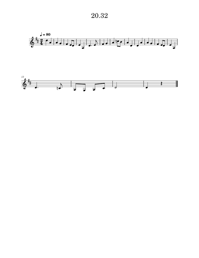 20.32 Sheet music for Piano (Solo) Easy | Musescore.com