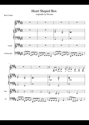 Drum Tabs Heart Shaped Box