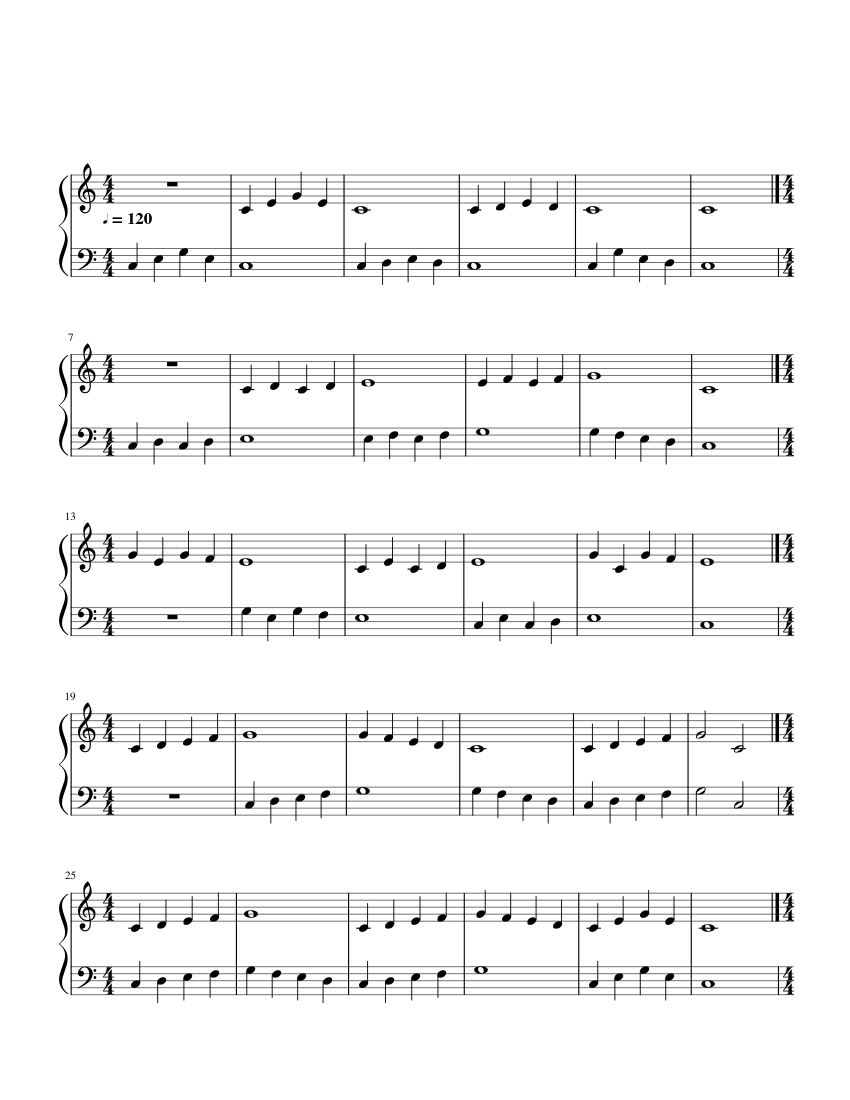 sight reading Sheet Music for Piano (Solo) | MuseScore.com