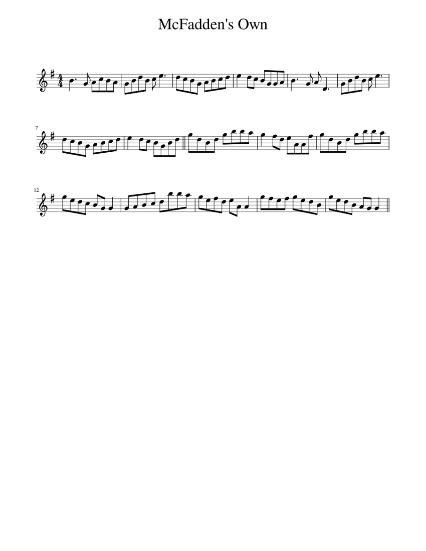 mcfadden-s-own-sheet-music-for-piano-solo-musescore