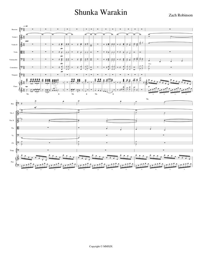 American Legends: Shunka Warakin (Update 12/13/19) Sheet Music for ...