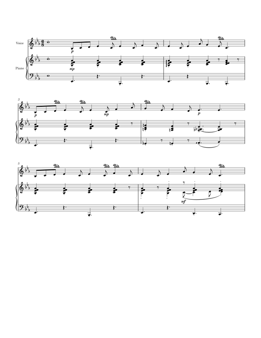 Prologue: Into the Woods – Stephen Sondheim Into the Woods LRRH Sheet ...