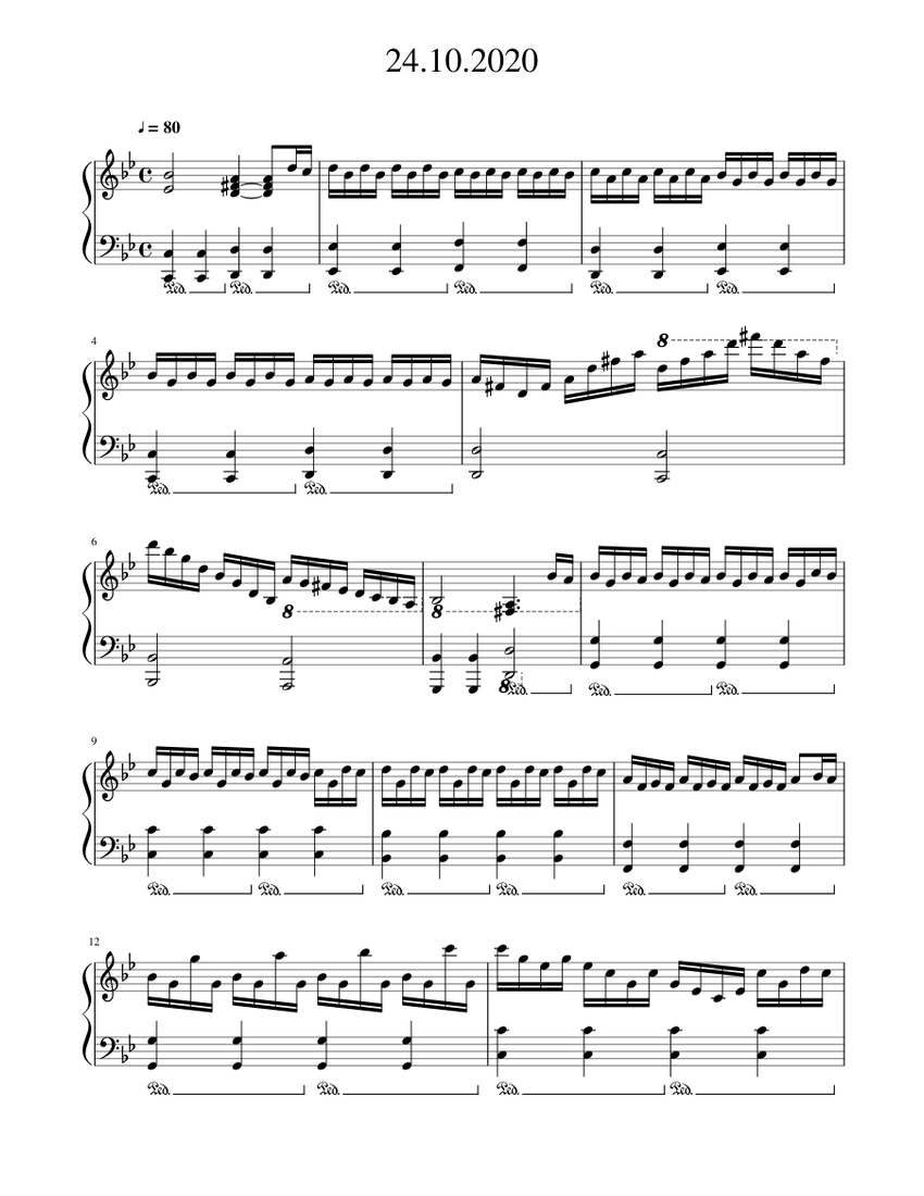 29.10.2020 - piano tutorial