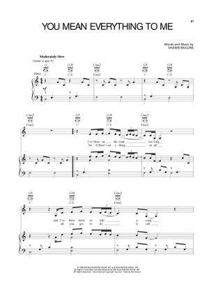 Play Official version of Anchored In You - Shawn Mullins (Piano-Vocal ...