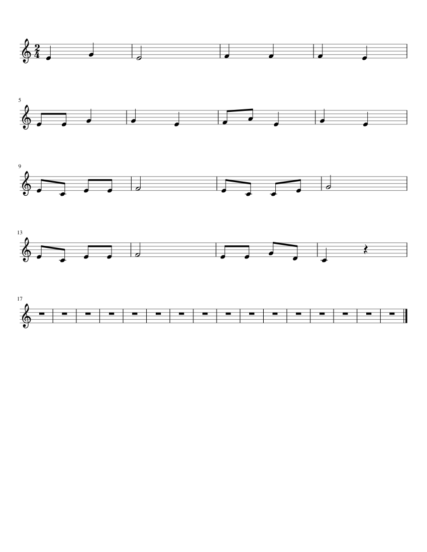 kj 184 suara 2 Sheet music for Piano (Solo) Easy | Musescore.com