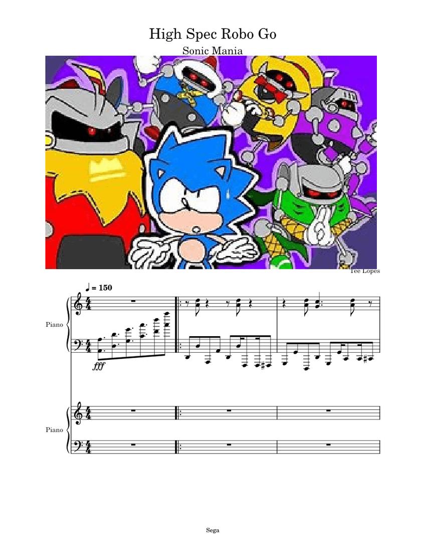 High spec robo go – Tee Lopes Sonic mania - Hi Spec Robo Go! – Misc ...