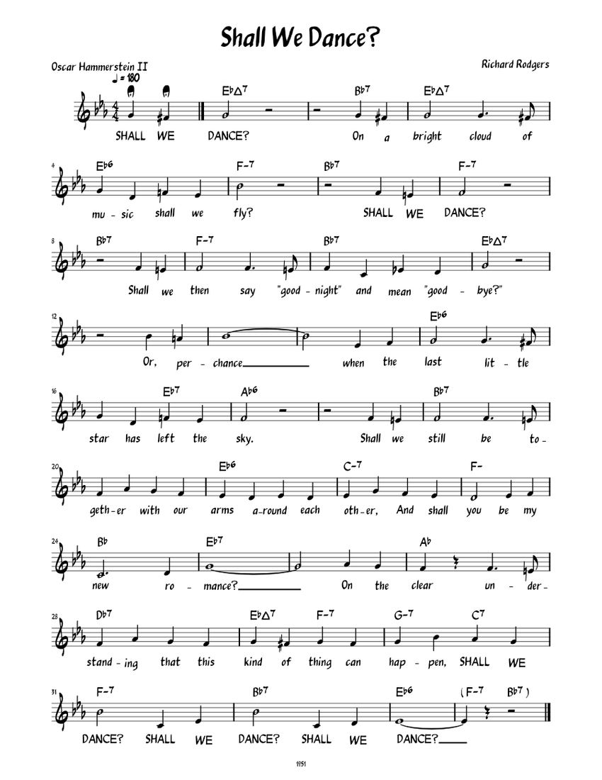 shall we dance theme