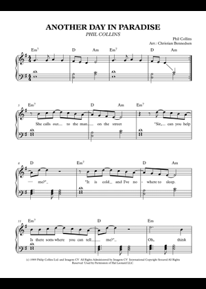 Two Hearts Phil Collins Chords