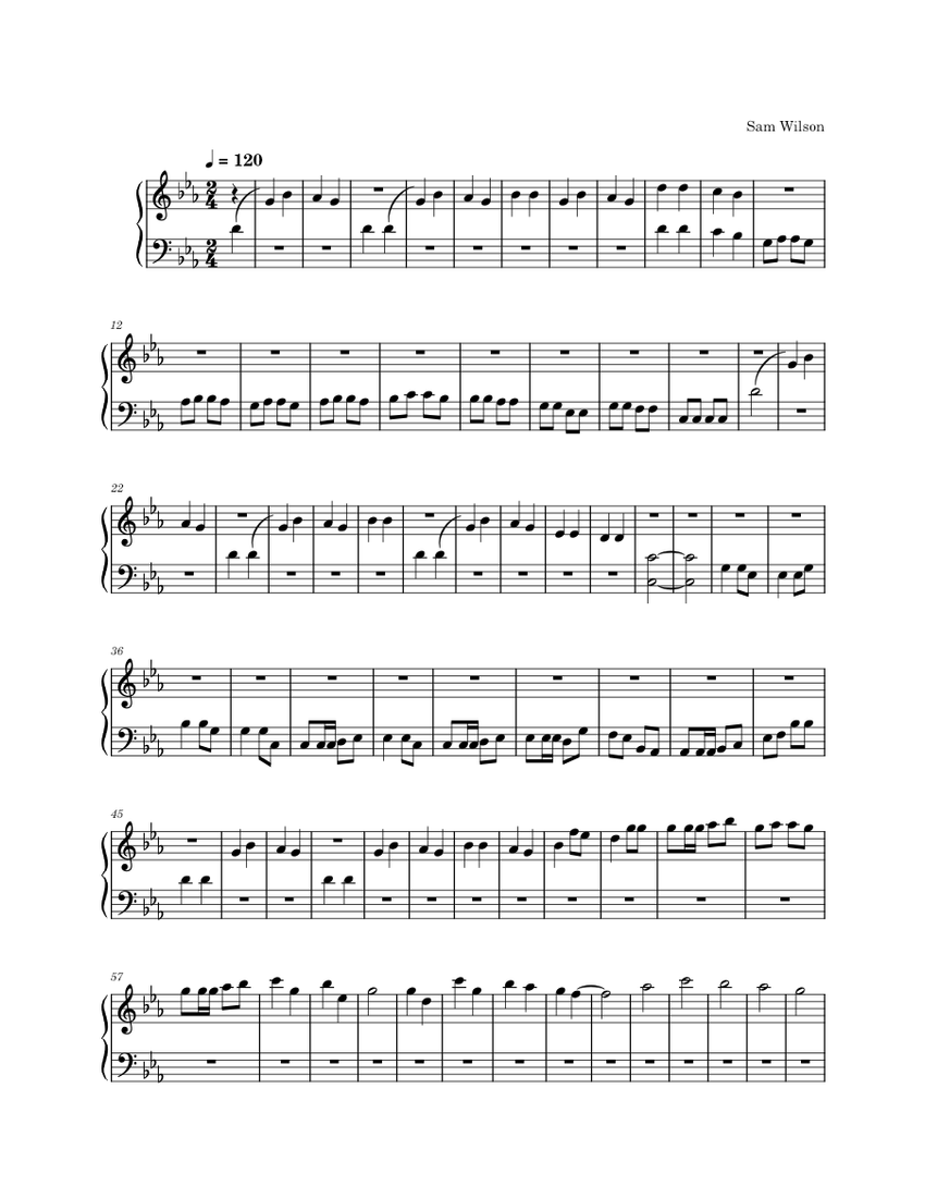 halloween... Sheet music for Piano (Solo) Easy | Musescore.com
