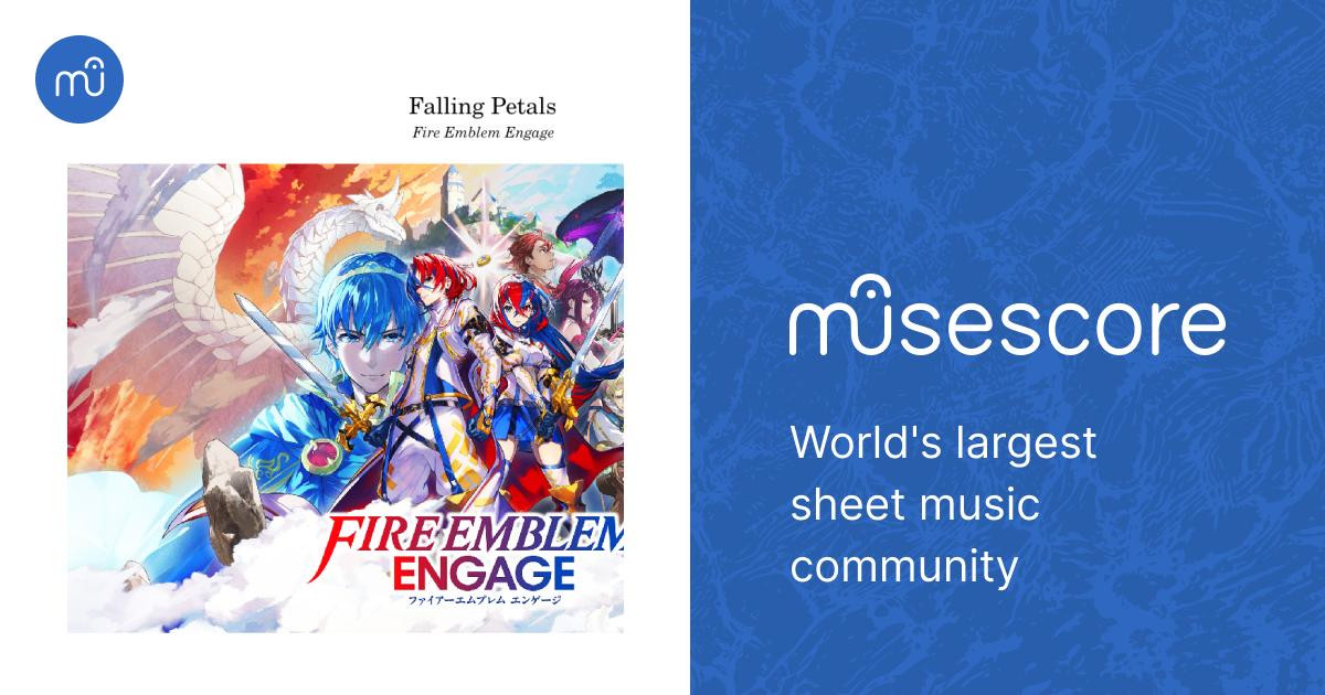 Falling Petals - Fire Emblem Engage Sheet Music for Piano, Trombone ...