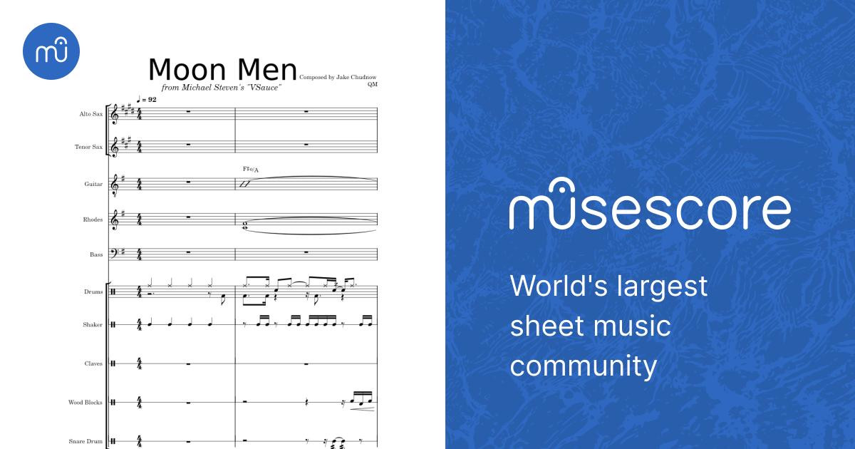 Moon men – Jake Chudnow Moon Men - Jake Chudnow Sheet Music with Chords ...