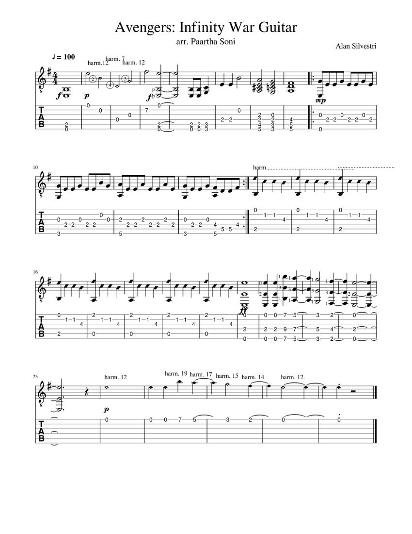 avengers infinity war theme tune