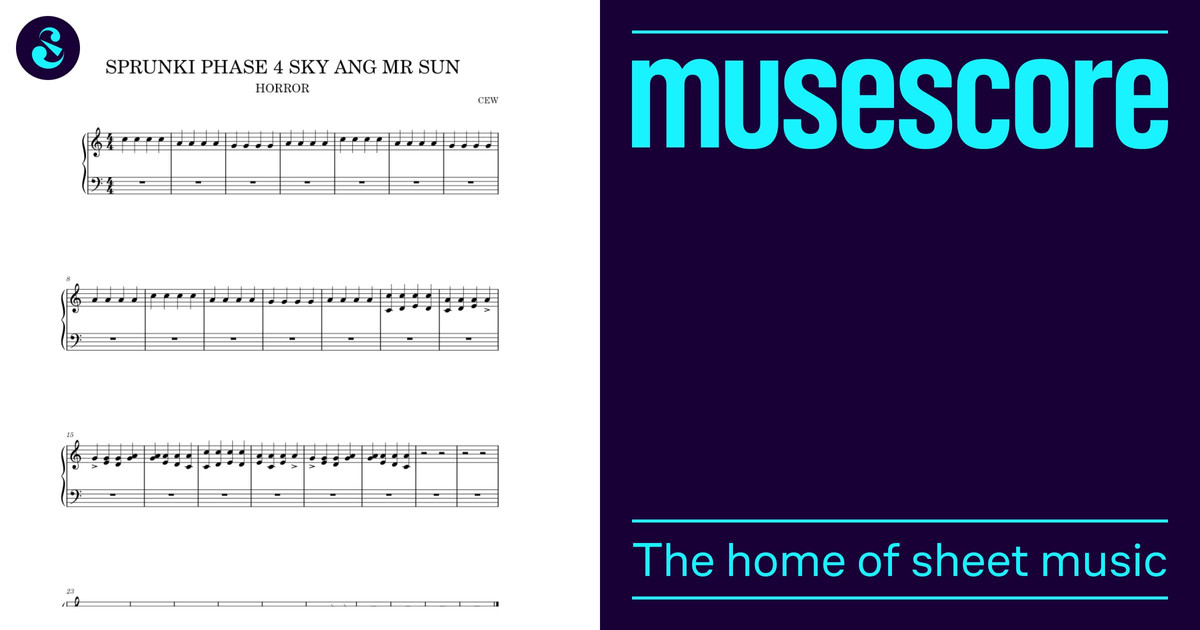 Incredibox Sprunki – Misc Computer Games Sheet Music for Piano (Solo ...