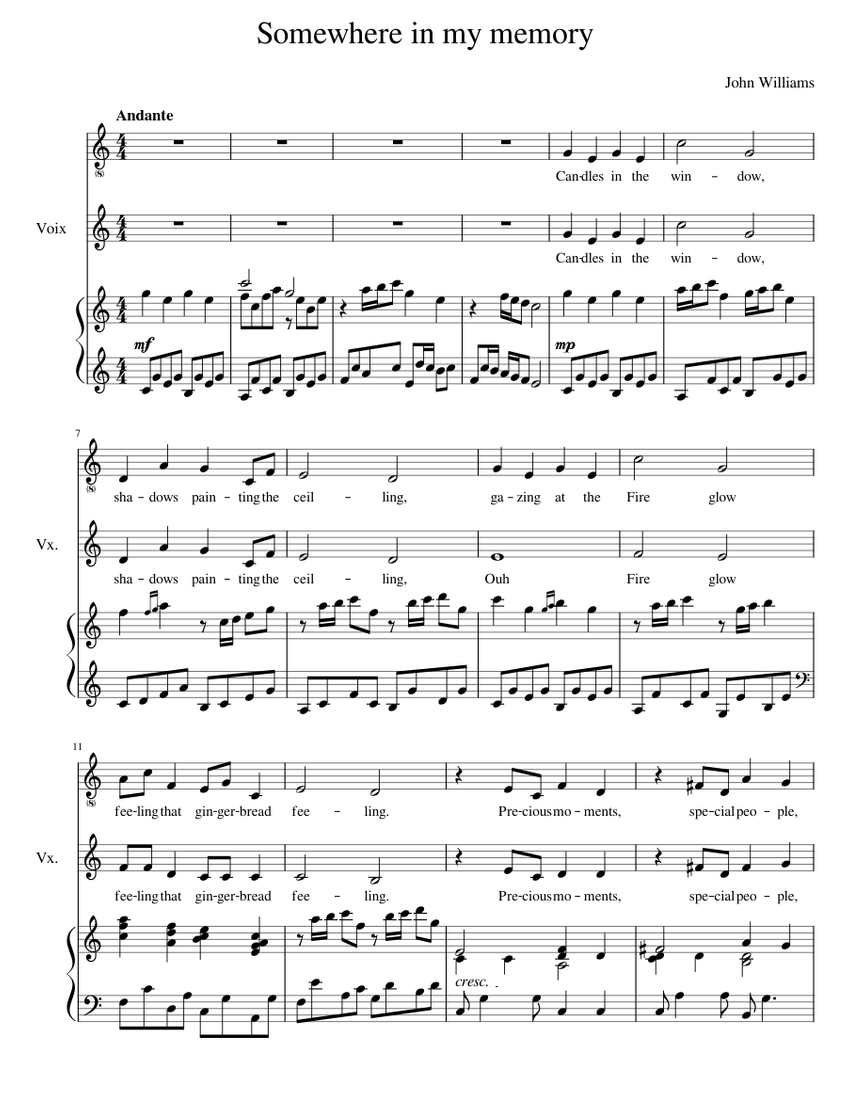 Somewhere in my memory – John Williams Somewhere in my memory- John ...