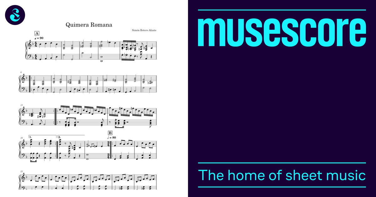 Quimera Romana Sheet music for Piano (Solo) | Musescore.com