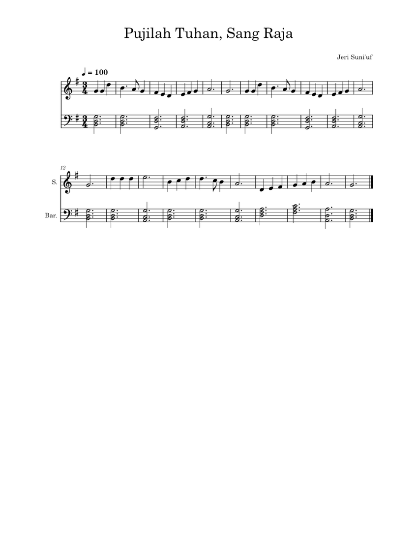 Pujilah Tuhan, Sang Raja – Stralsund Ernewerten Gesangbuch Pujilah ...