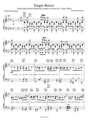 Tango - Ryuichi Sakamoto Sheet Music for Piano (Solo) | MuseScore.com