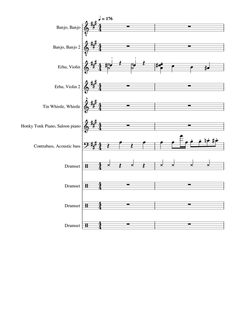 Slider – Koji Kondo Slider Theme Sheet Music for Piano, Contrabass ...