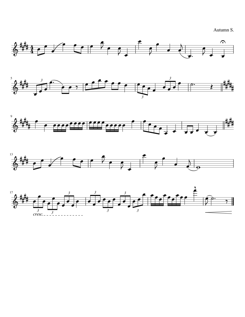 Template Comp. Sheet music for Piano (Solo) Easy | Musescore.com