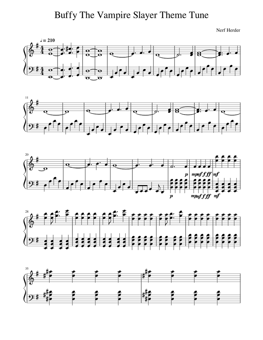 vampire slayer theme