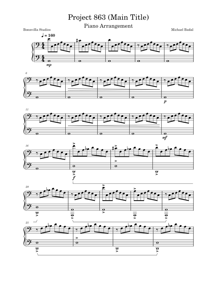 Project 863 (Main Title) – Michael Badal Project 863 Main Title Dup ...