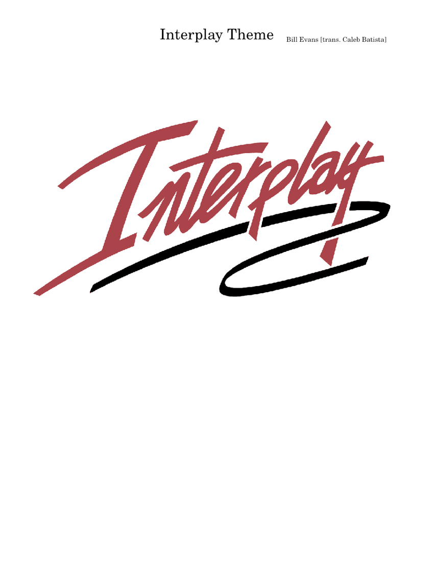 Interplay Theme Sheet music for Trombone, Tuba, Flute, Oboe & more ...