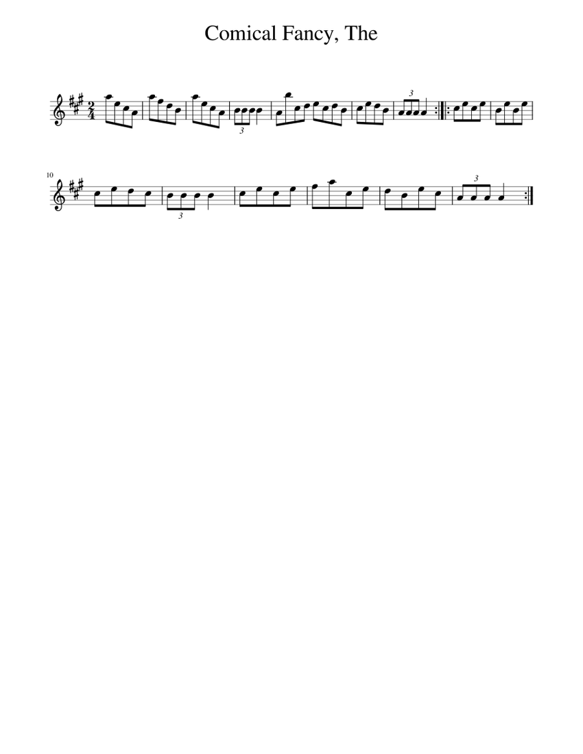 The Comical Fancy Sheet music for Piano (Solo) Easy | Musescore.com
