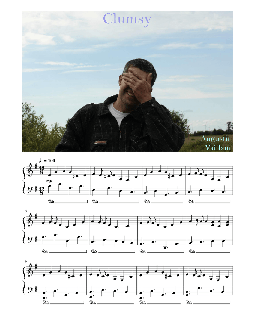 Clumsy Sheet music for Piano (Solo) | Musescore.com