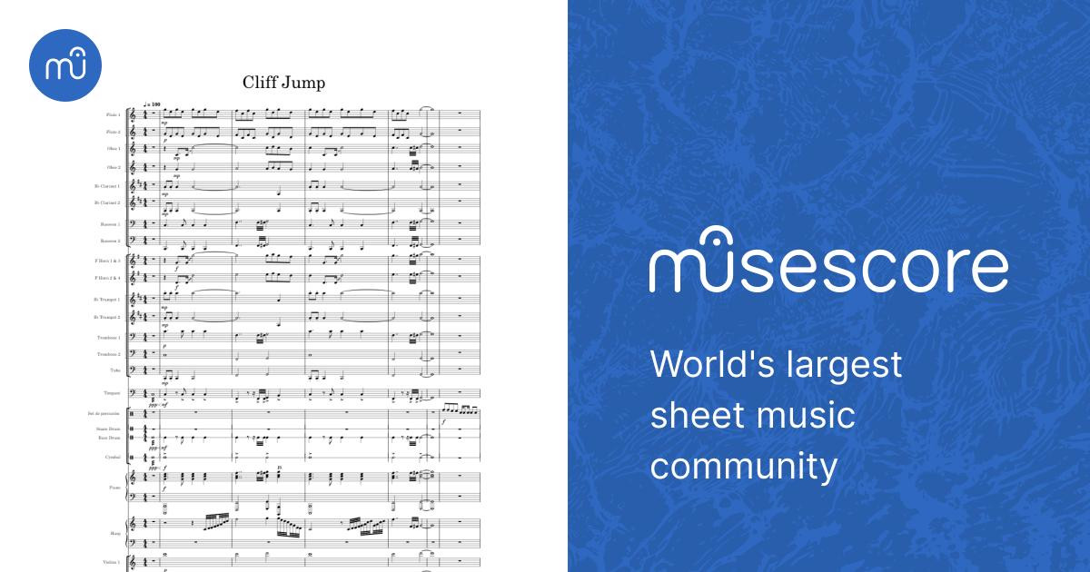 Connect / Cliff Jump / Cliff Dash / Jet Pou – From the game Pou Sheet Music for Piano, Trombone ...