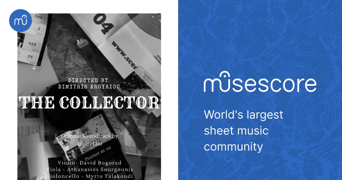 The Collector - Original Film Score (Live Recording) Sheet Music for ...