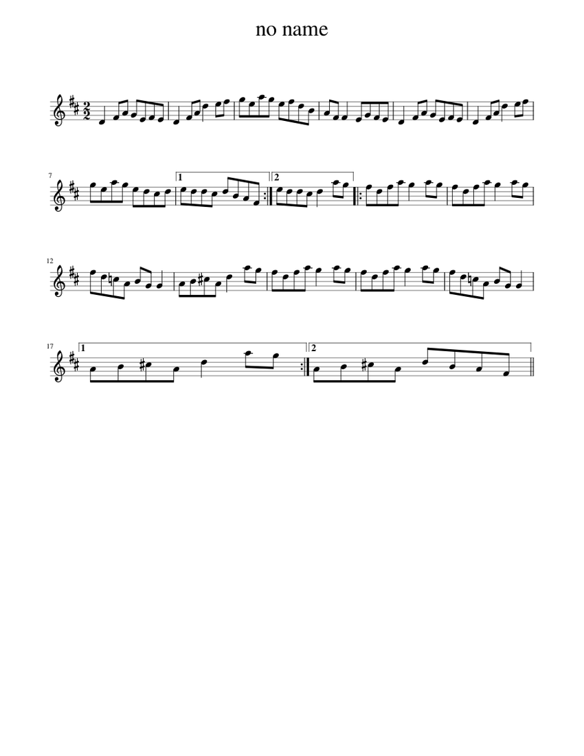 no name Sheet music for Piano (Solo) Easy | Musescore.com