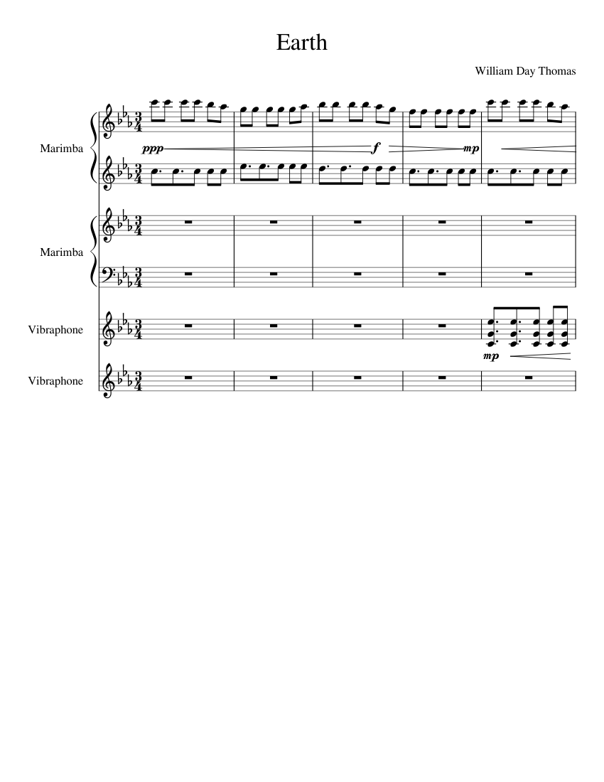 Earth - piano tutorial