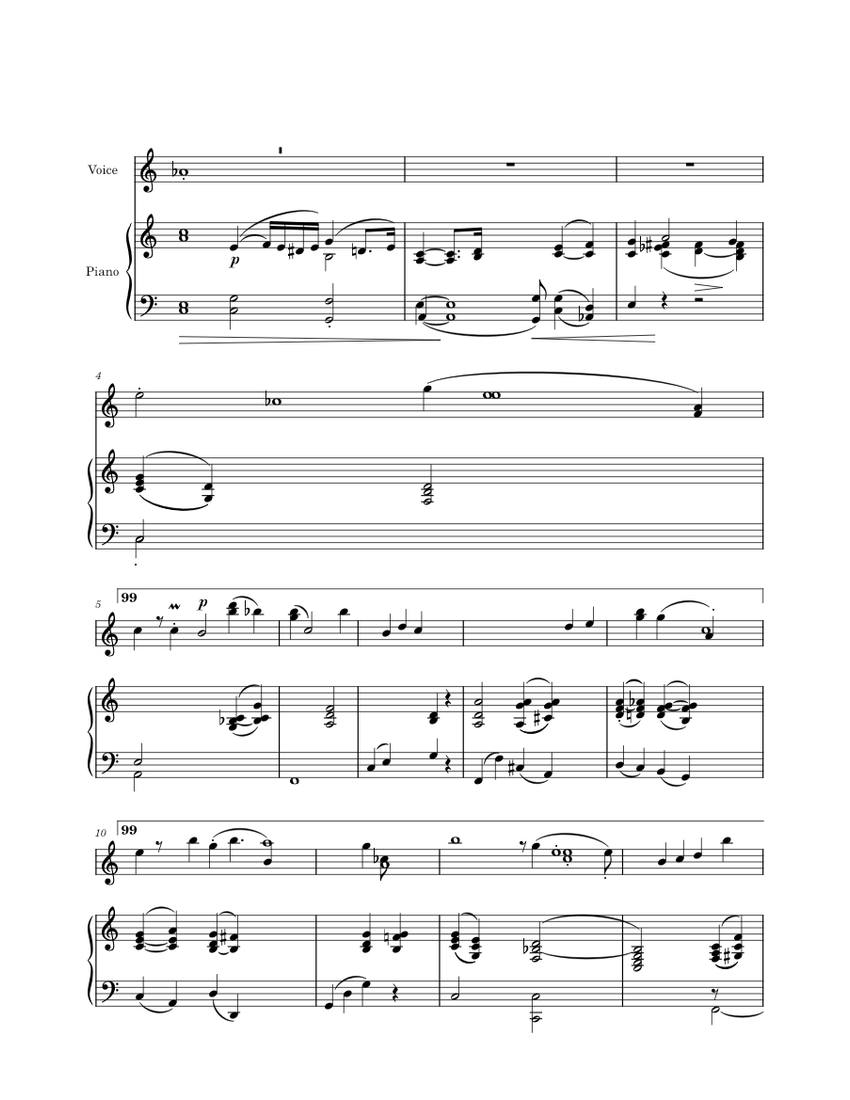 Adagio Religioso, Op. 6 – Johann Joseph Bott Sheet music for Piano ...