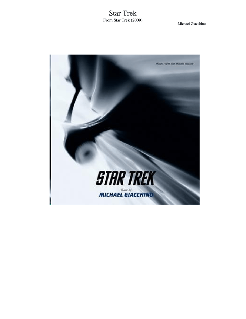 Star Trek Sheet Music for Piano, Trombone, Soprano, Alto & more ...