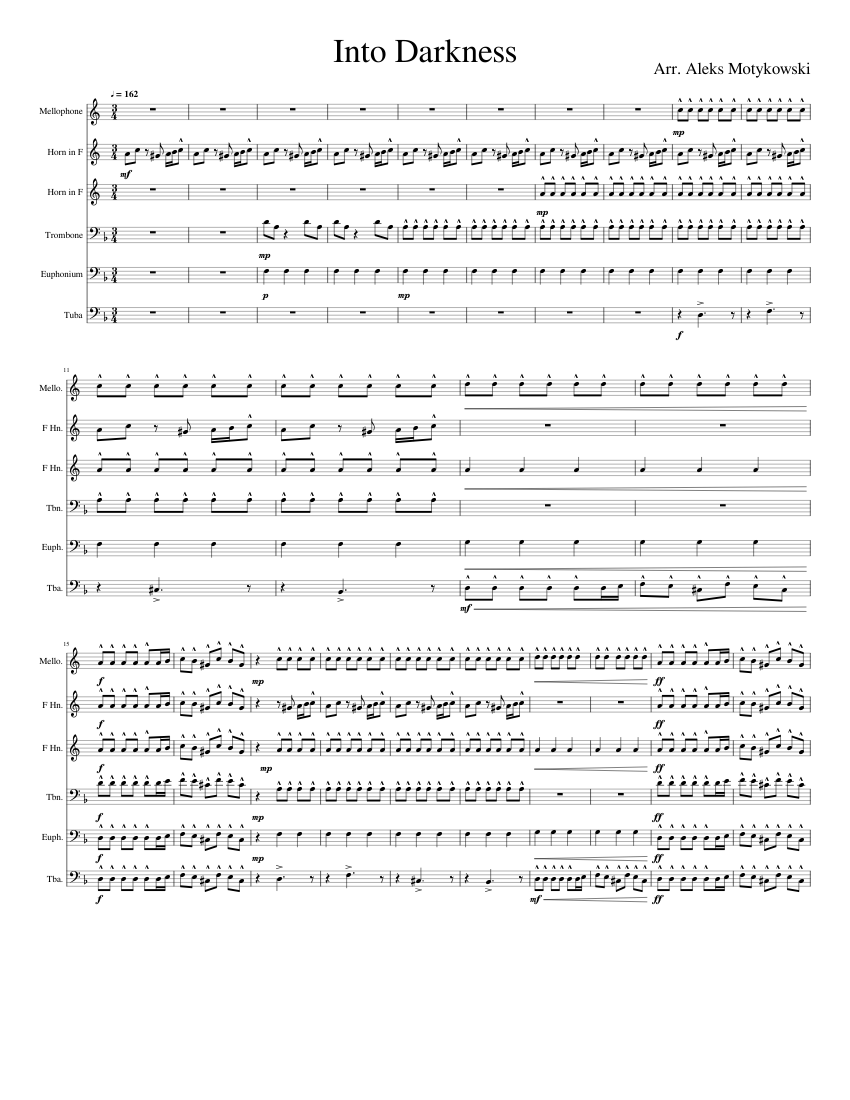 Star trek Sheet music for Trombone, Euphonium, Tuba, Mellophone & more ...