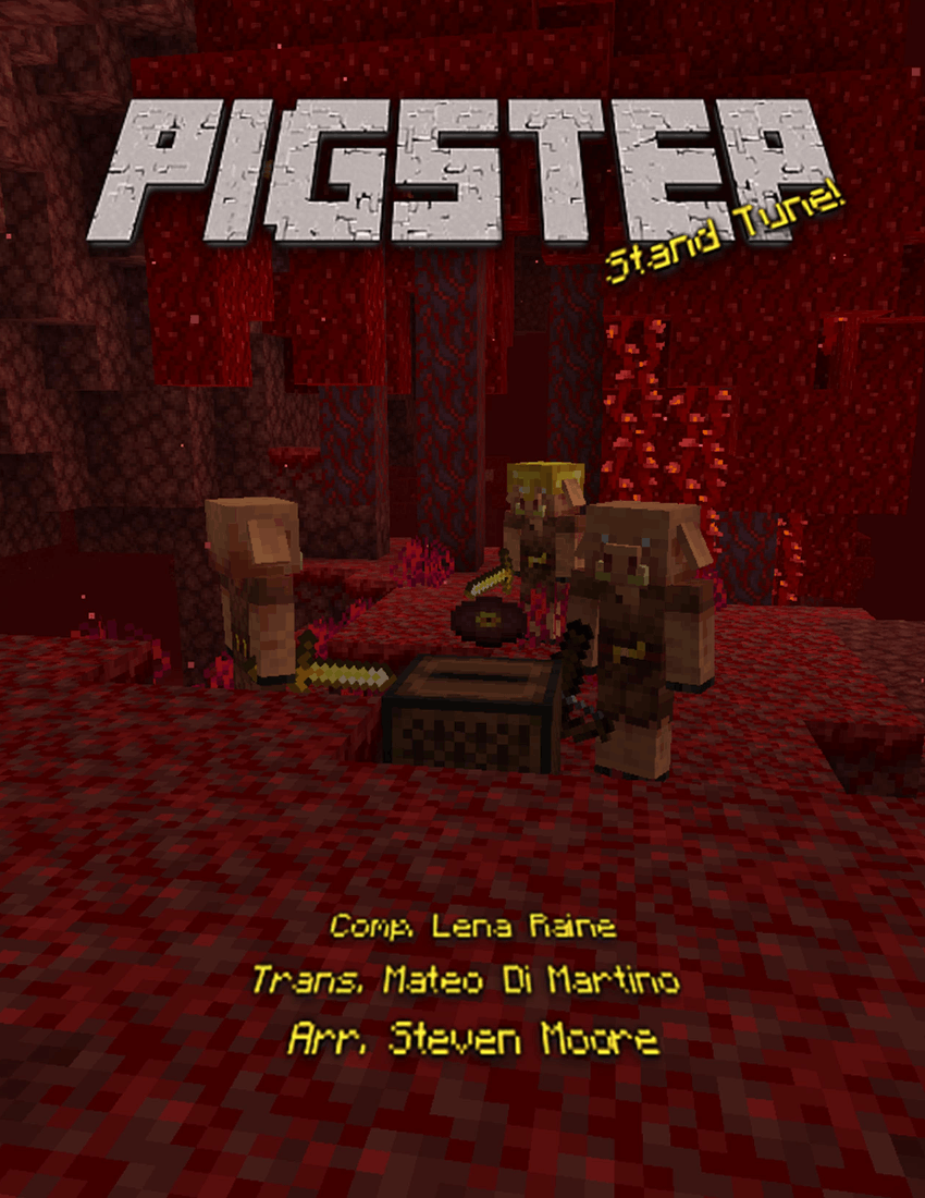 Pigstep Sheet Music for Trombone, Euphonium, Mellophone, Flute piccolo ...