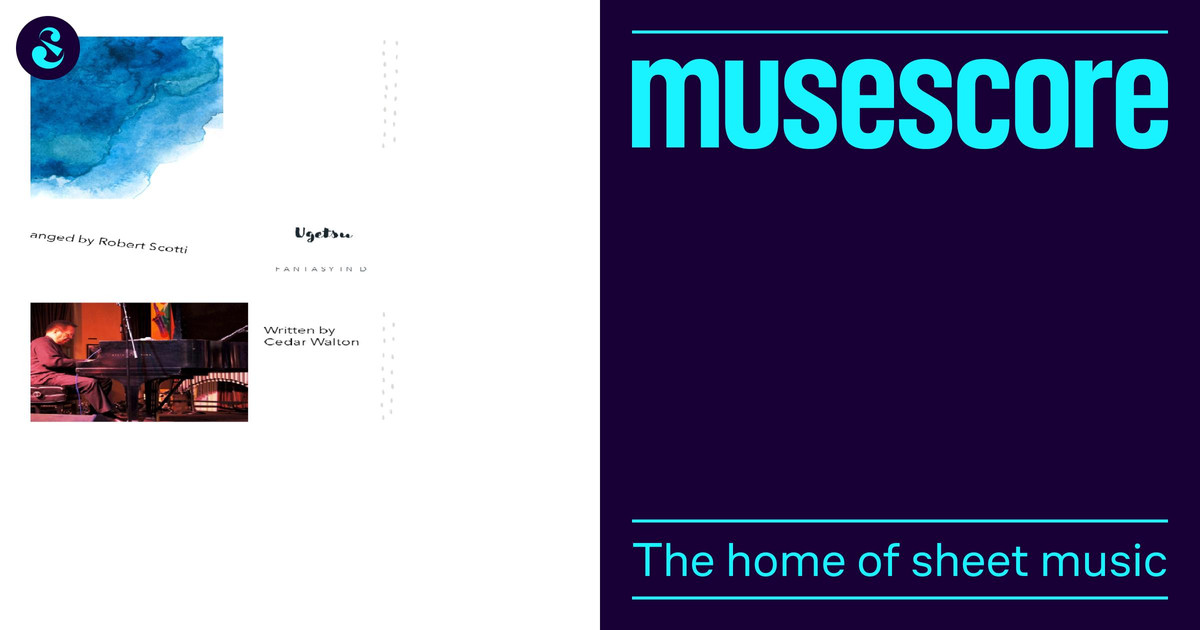 Ugetsu-Cedar Walton Sheet Music with Chords for Piano, Trombone ...