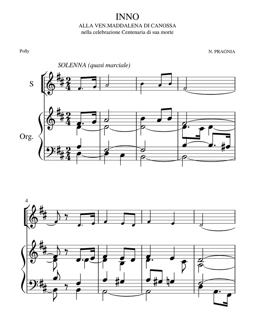 20200517E6mass-INNO Sheet Music with Chords for Piano, Organ (Church ...