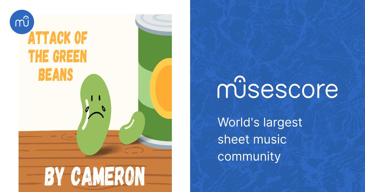 Attack Of The Green Beans Sheet music for Piano (Solo) | Musescore.com