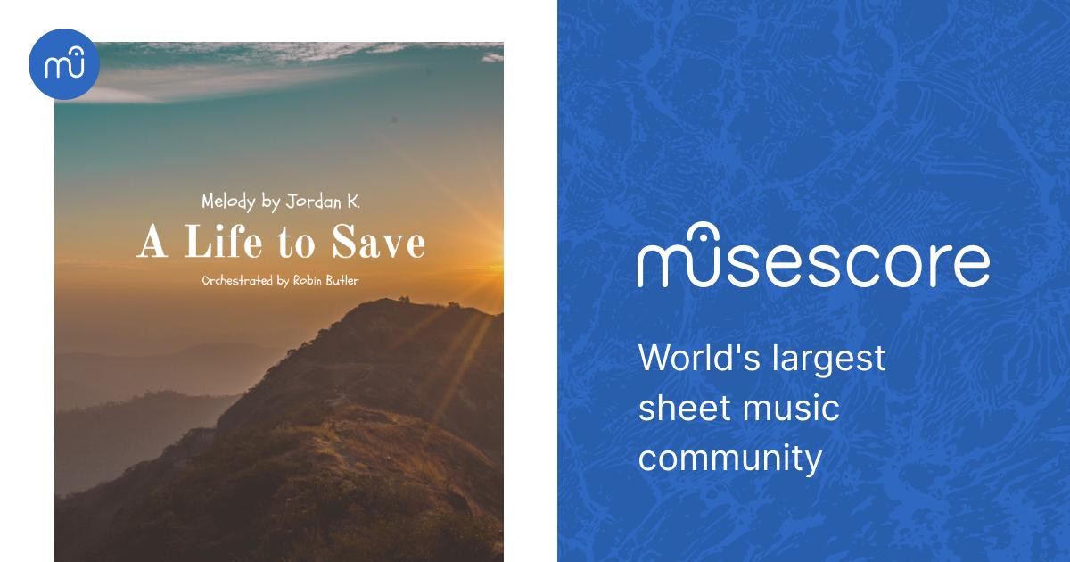 A Life to Save | J.K. Sheet music for Trombone, Tuba, Celesta, Flute ...