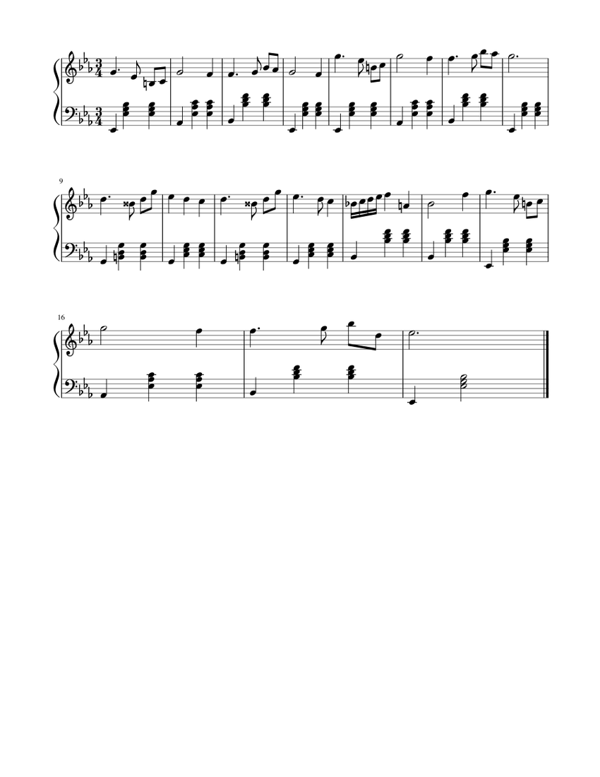 klav. Sheet music for Piano (Solo) | Musescore.com