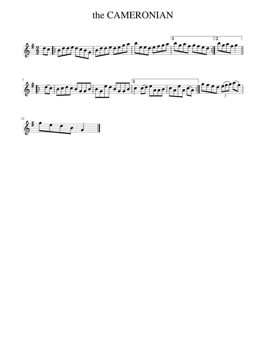 the CAMERONIAN Sheet music for Piano (Solo) Easy | Musescore.com