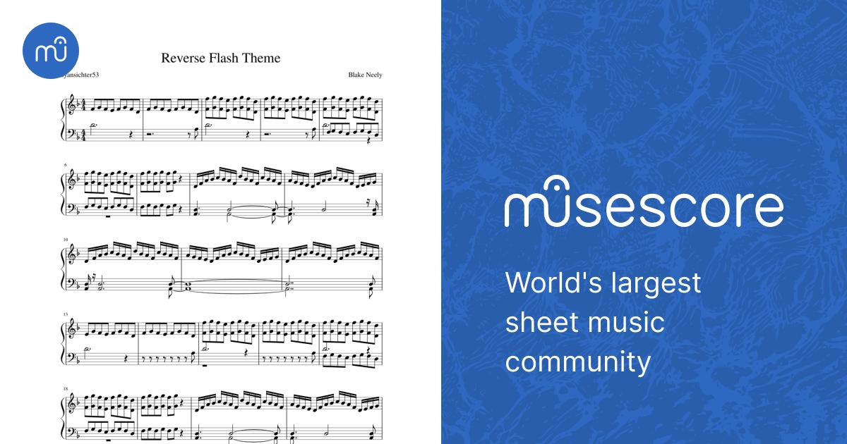 reverse flash theme the flash